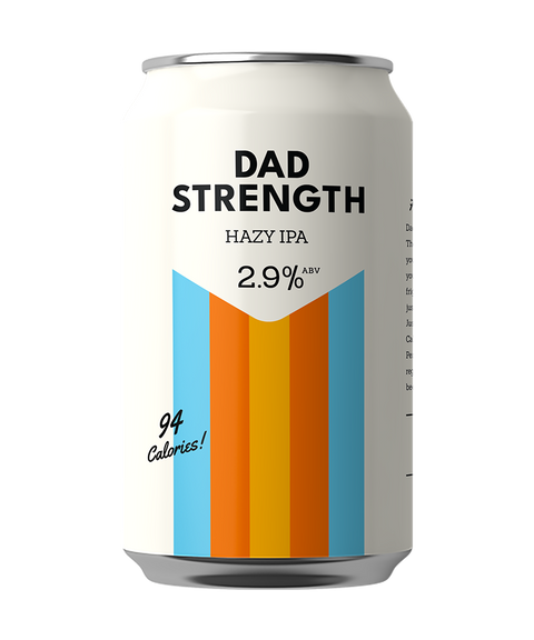 Dad Strength Brewing | Low-Alcohol Craft Beer, 2.9% ABV, 94 Calories